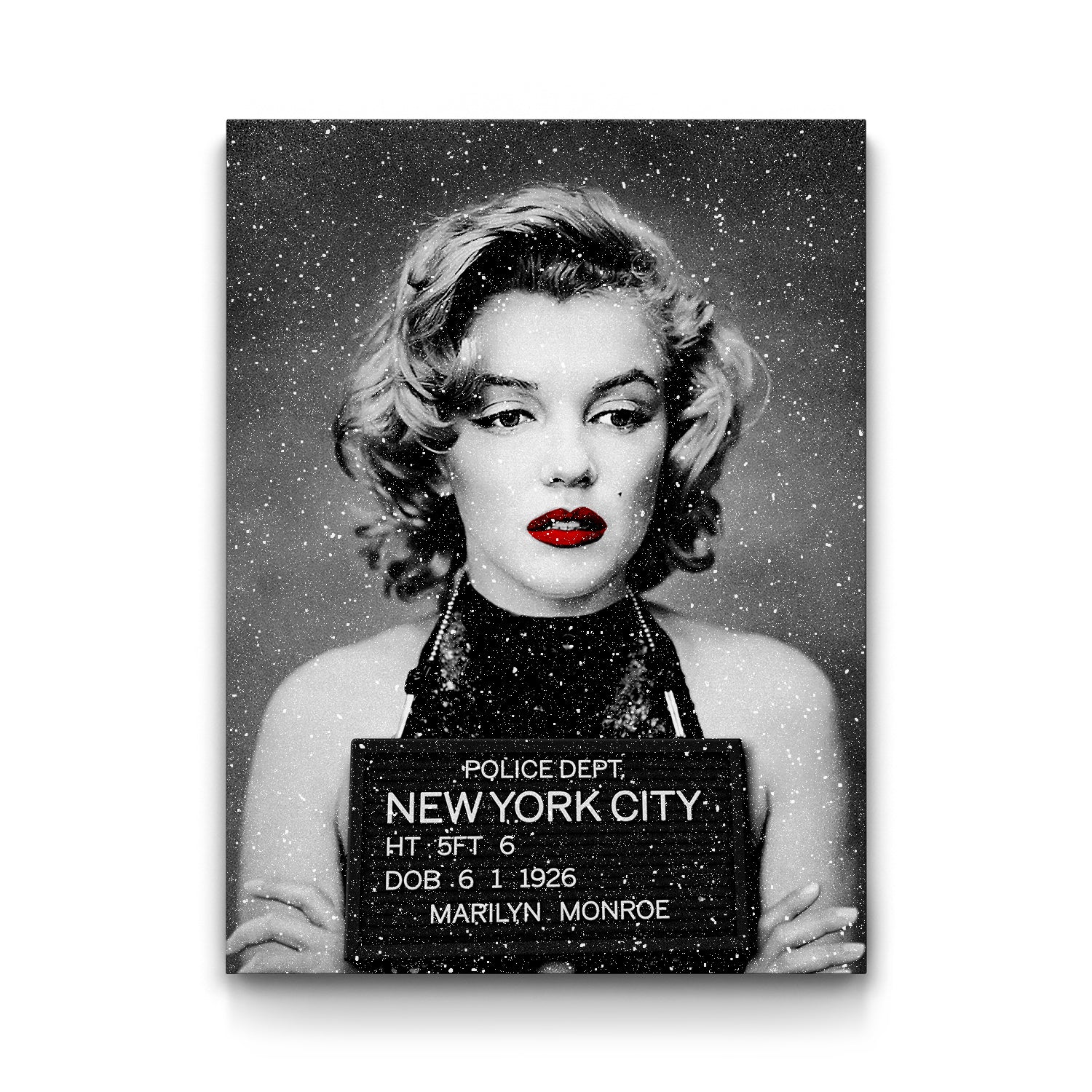 Marilyn Monroe Mugshot - 1938 | Fine Art | The BLK Gallery